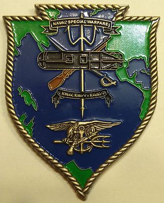 Naval Special Warfare Gp 3 Logistics LOGSU-3 SDVT-1 Navy Challenge Coin ...