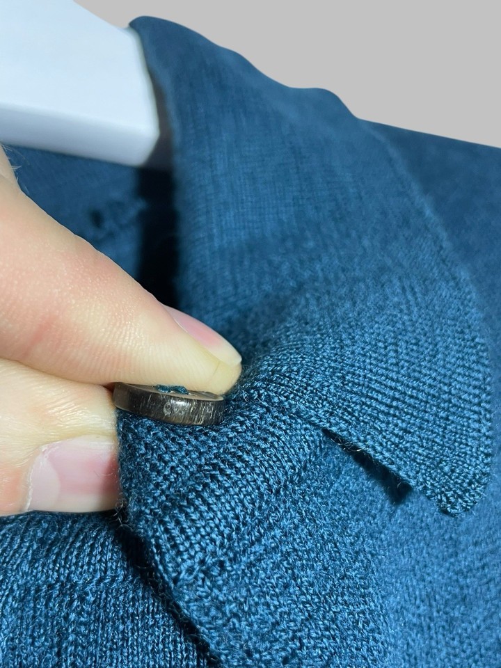 Gucci By Tom Ford Vintage Wool Long Sleeve 1/4 Button | eBay