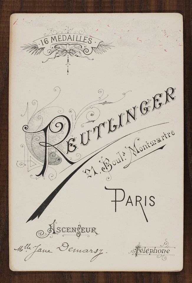 Armande Cassive, Actrice Théâtre, Photo Cabinet card, Reutlinger Paris ...