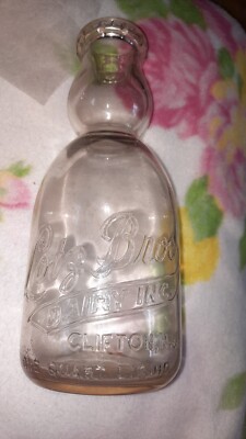 Vintage Clifton NJ Milk Bottle Creamtop Quart Lotz Bros. Dairy | eBay