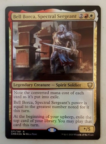 1x Bell Borca, Spectral Sergeant FOIL Commander Legends Magic the ...