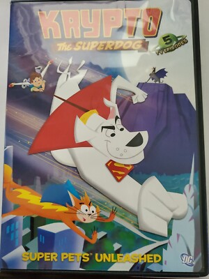 Krypto The Superdog Vol 2 Super Pets Unleashed (DVD, 2006) 5 TV Episode ...