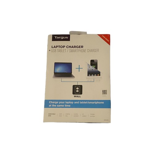 Targus APA32US AC Adapter 90W w/ USB Fast Charger Port & 8 Red Tips | eBay