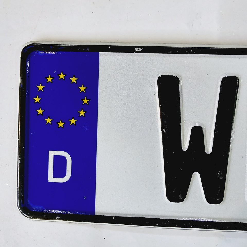 GERMANY LICENSE PLATE 🔥FREE SHIPPING🔥 WL F 359 ~ EUROPEAN TAG | eBay