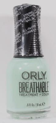 Orly Breathable Nail Treatment and Color # 20917 Fresh Start (Lt Green ...