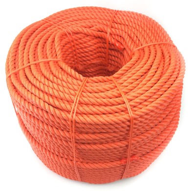 Orange Floating Lifeline Rescue Rope Polyethylene - 6mm - Various ...