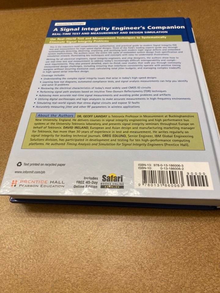 A Signal Integrity Engineer's Companion: Real-Time Test and Measurement ...