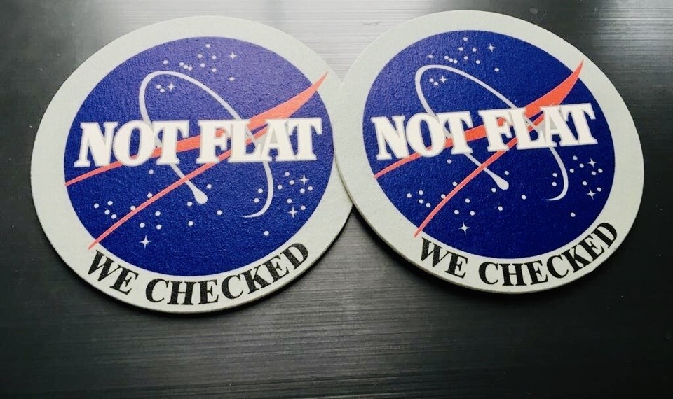 NASA Pin-- Not Flat We Checked Enamel Pin--QUALITY NASA Enamel Pin ...