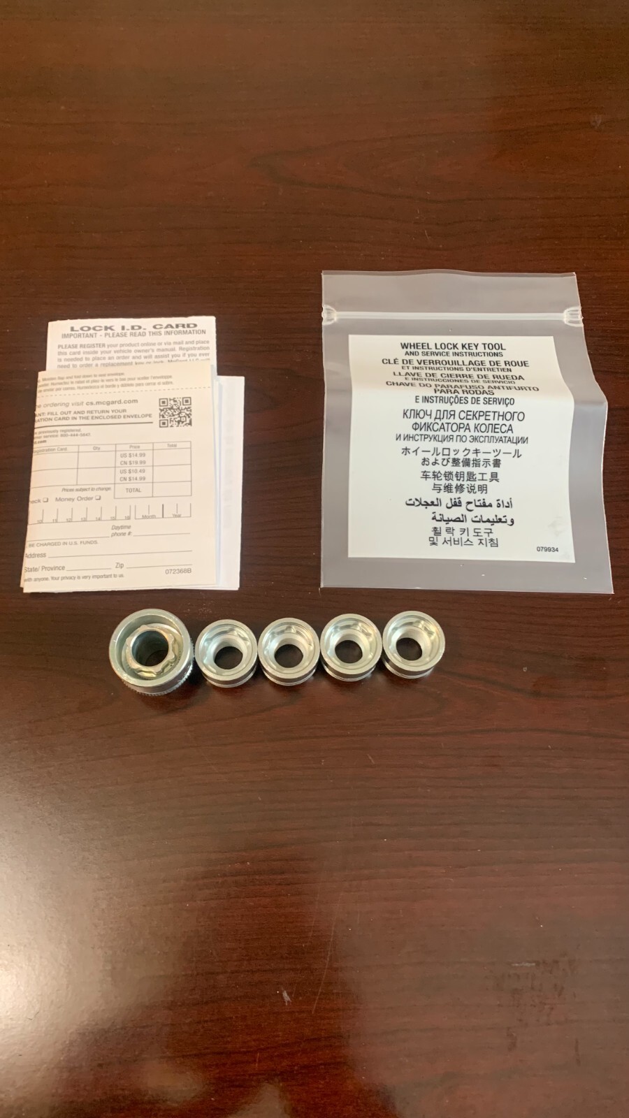 Genuine GM Accessories Wheel Lock Kit 12498076 for sale online | eBay