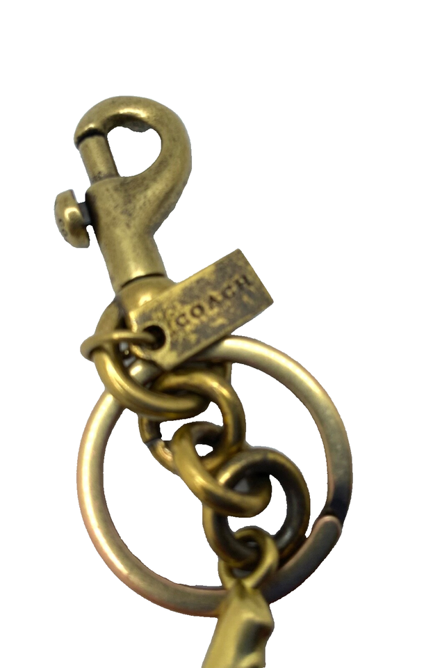 Coach Brass Large Cherries Purse Charm Key Chain Coach Key Chain | eBay