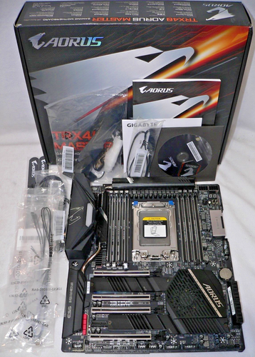 Gigabyte TRX40 Aorus Master Socket sTR4 DDR4 M2 USB3.1 TypeC Wifi BT ...