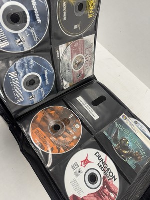 BINDER LOT of 60+ PC & Xbox Video Games CD-ROM Discs - Strategy RPG ...