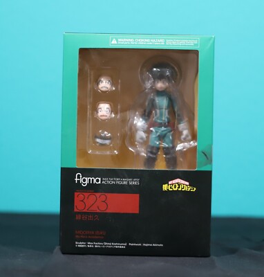 Figma 323 My Hero Academia Deku Izuku action figure Max Factory (100% ...