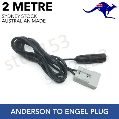 Anderson 50A To ENGEL Male Connector Plug 12V DC Cable Cord Lead ...
