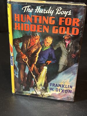 The Hardy Boys Hunting For Hidden Gold #5 Franklin Dixon HCDJ | eBay