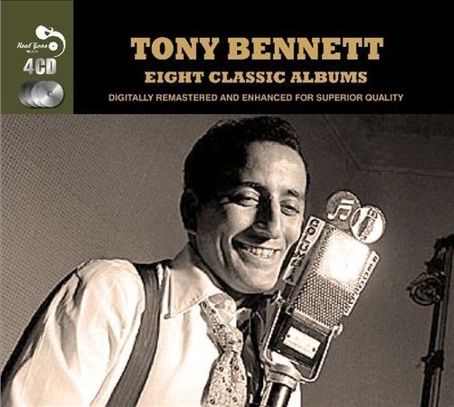 Eight Classic Albums by Tony Bennett (CD, Nov-2012, 4 Discs, Real Gone ...