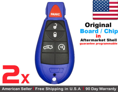 2x OEM Replacement Keyless Entry Remote Control Key Fob For Dodge ...
