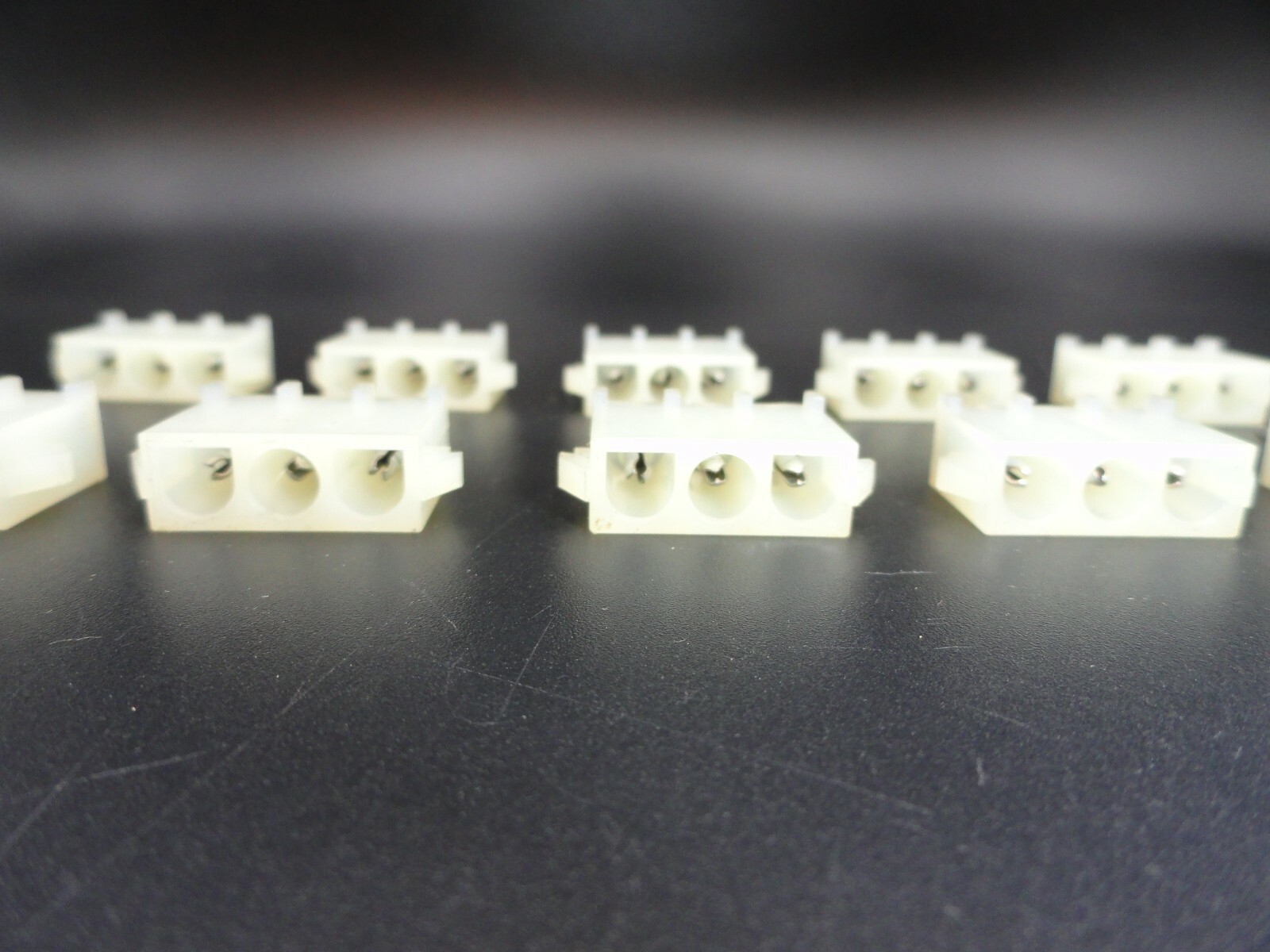 Molex 42002 6.3 Pitch Connector 3-pin Seat Header PCB Connector (Lot of ...