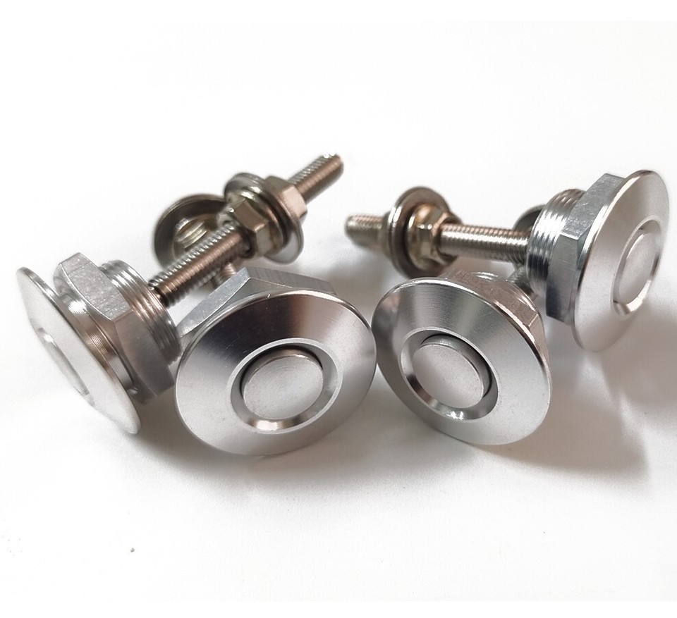 Push Button Quick Release Hood Bonnet Pins Lock Clip Car Bumper Latch ...