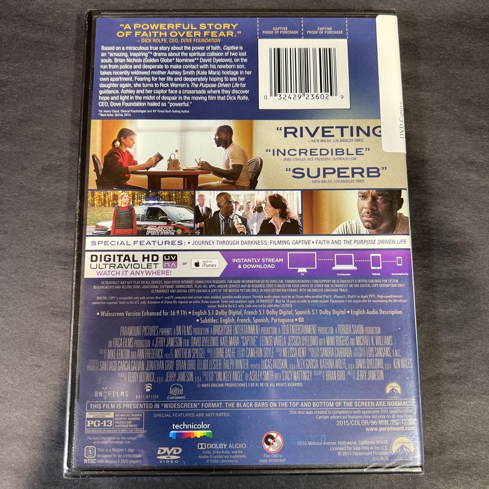 Captive (DVD, 2015) 32429236029| eBay