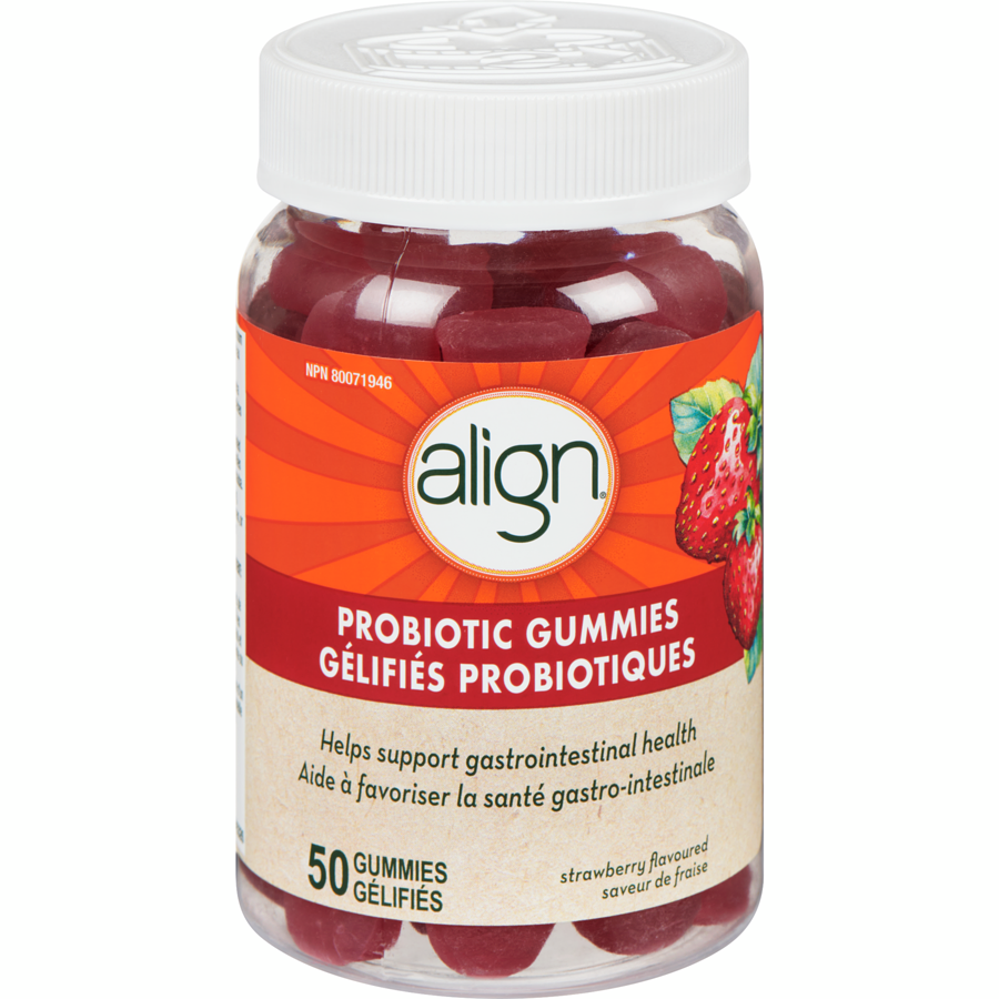 Align Digestive Support Probiotic Gummies Gastrointestinal Health 50 ...