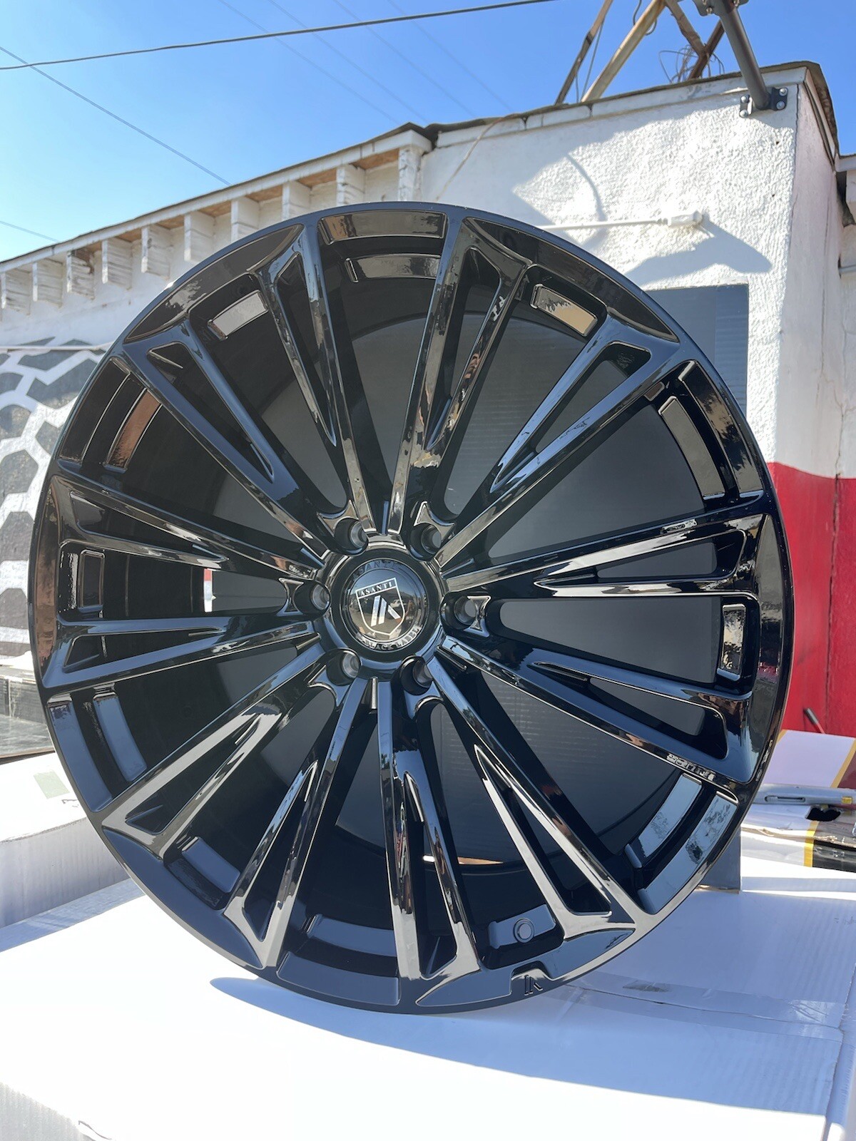 24x10 ASANTI ABL-30 CADILLAC CHEVY TAHOE YUKON DENALI WHEEL TIRE ...