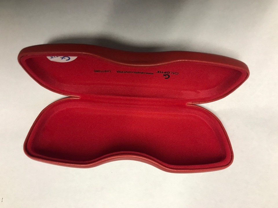 RED -XBox Contoller Eyeglass cases Soft lining computer game ...