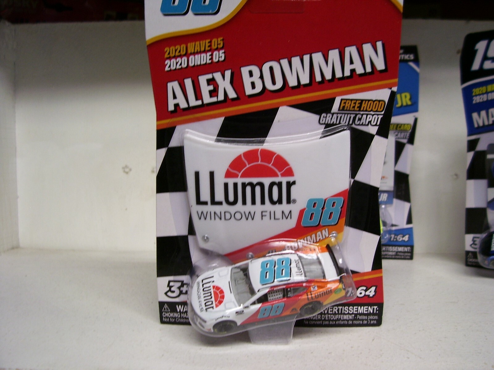 2020 1/64 #88 ALEX BOWMAN LLUMAR WAVE 05 nascar Authentics MOC | eBay