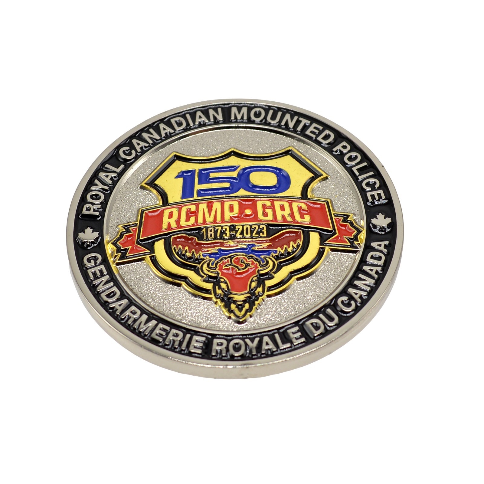 RCMP 150 Anniversary Police Challenge Coin Canada GRC Mounted Police ...