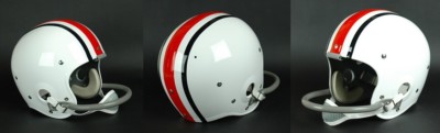 AUBURN TIGERS 1956-1957 Vintage Riddell TK Suspension Football Helmet ...