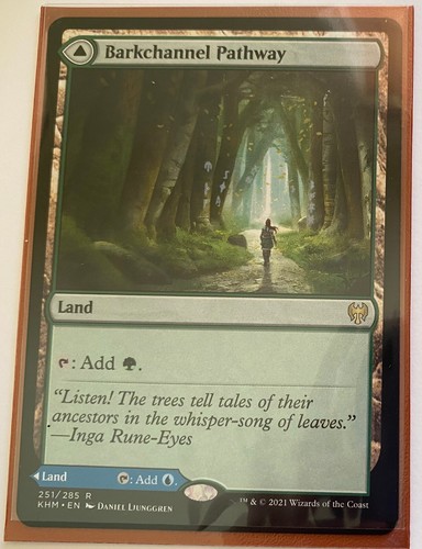 Barkchannel Pathway - Magic the Gathering (MTG) card KHM | eBay