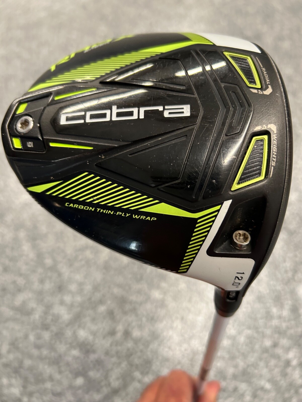 Cobra King RADSPEED XB Junior Driver 12 Loft RH with Two Shafts | eBay