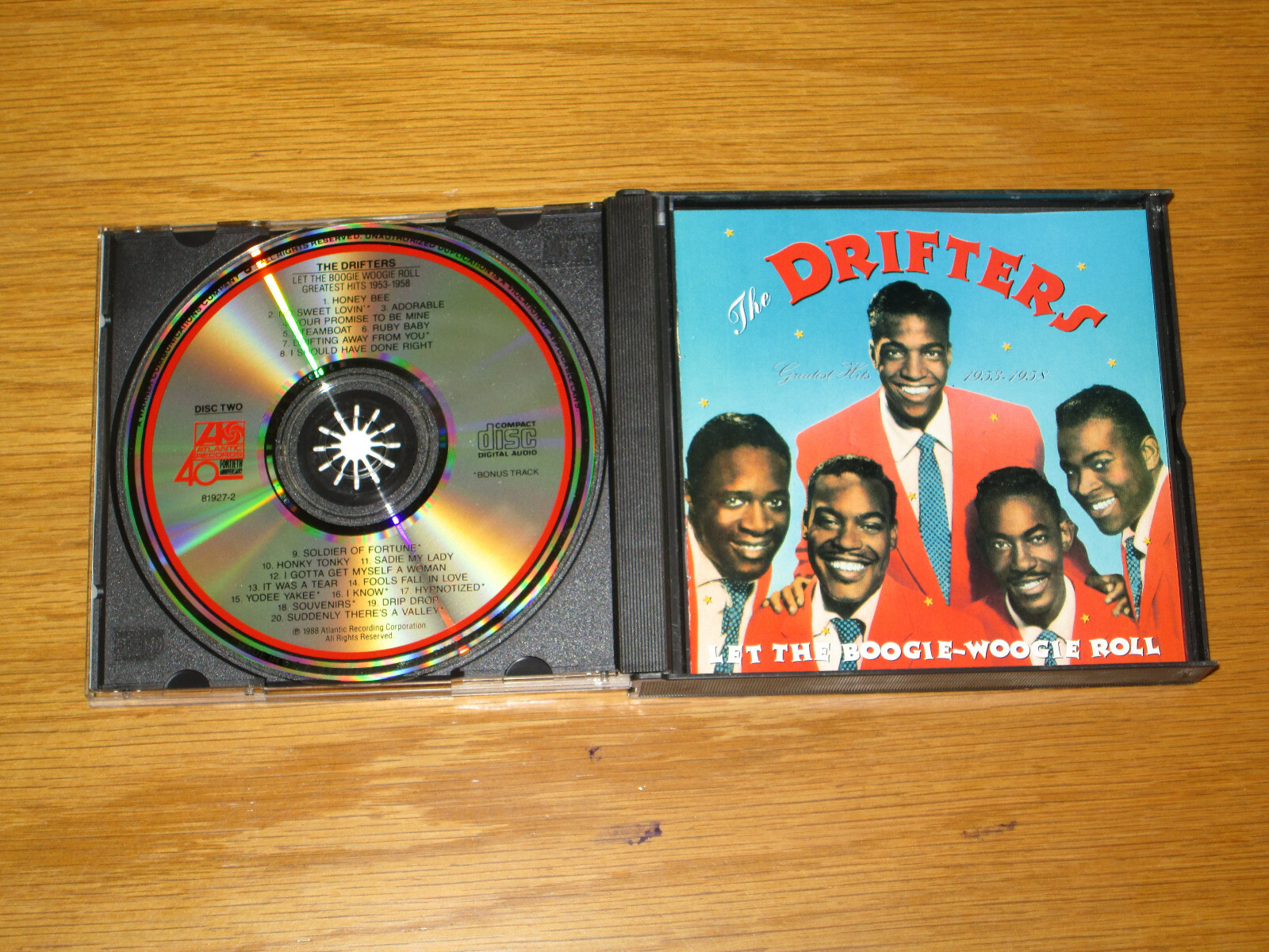 DOO WOP 2-CD BOX SET - THE DRIFTERS - "LET THE BOOGIE WOOGIE ROLL" | eBay