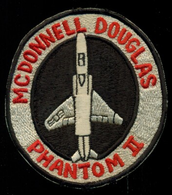 USAF F-4 McDonnell Douglas Phantom II Patch N-26 | eBay