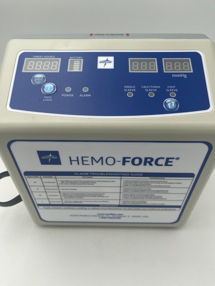 NEW - Medline Hemo-Force MDS600INT Intermittent DVT Pump with Tubing | eBay