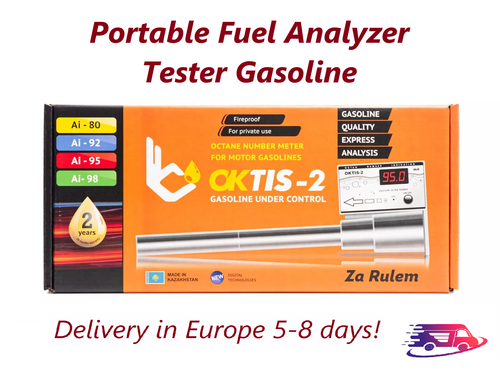 OKTIS-2 Analyzer Meter Octane Number Portable Tester. ORIGINAL! ENGLISH ...
