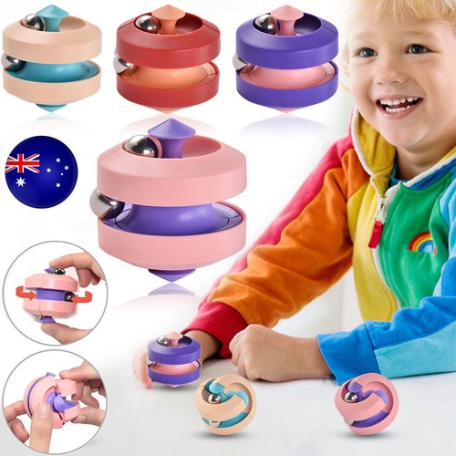 Bead Orbit-Spinner Infinity Anti-Stress Toy Pinball Top Rail ...