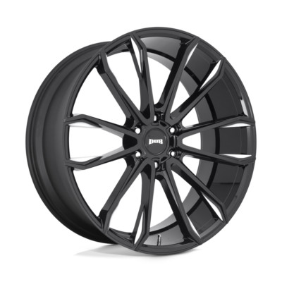 Set of 4 DUB S252 CLOUT Wheels 24X10 6X5.5 BLACK-MIL 30MM | eBay
