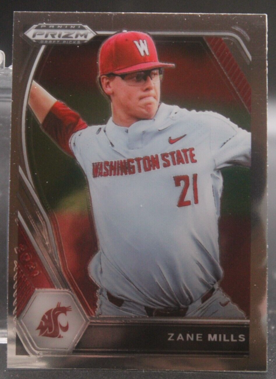 Zane Mills (Washington State Cougars/RC) - 2021 Panini Prizm Draft ...