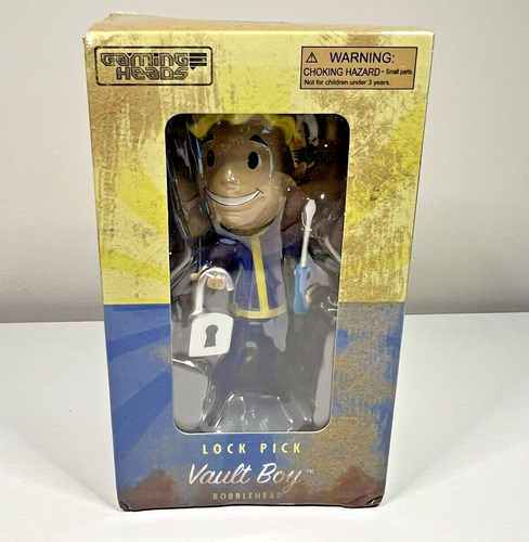 Fallout 76 Vault Boy Lock Bobblehead | eBay