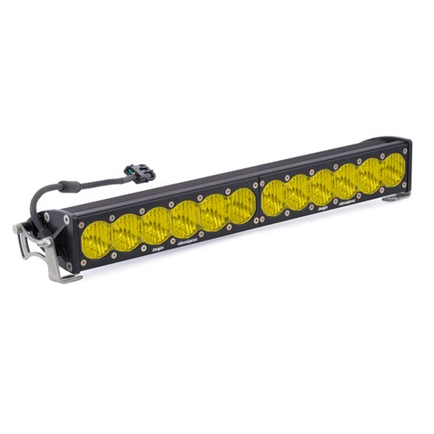 Baja Design 452014 20in. LED Light Bar Single Amber Straight Wide ...