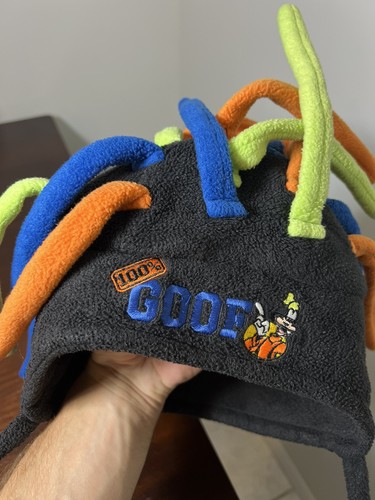 Walt Disney World Goofy Dreadlocks Fleece Winter Hat Beanie Vintage 90s ...