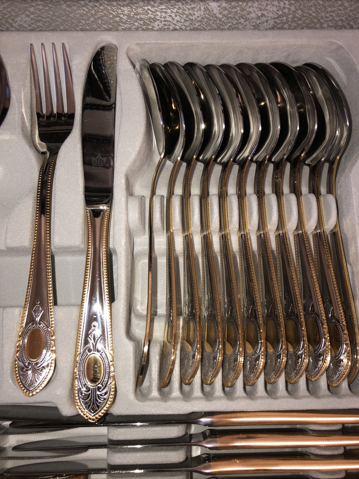 Bestecke Solingen "Toscana" Gold Plated Cutlery Set | eBay UK