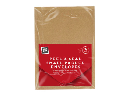 Jiffy Bags Peel & Seal Large Letter Padded Envelopes 18cm x 26.5cm - 4 ...