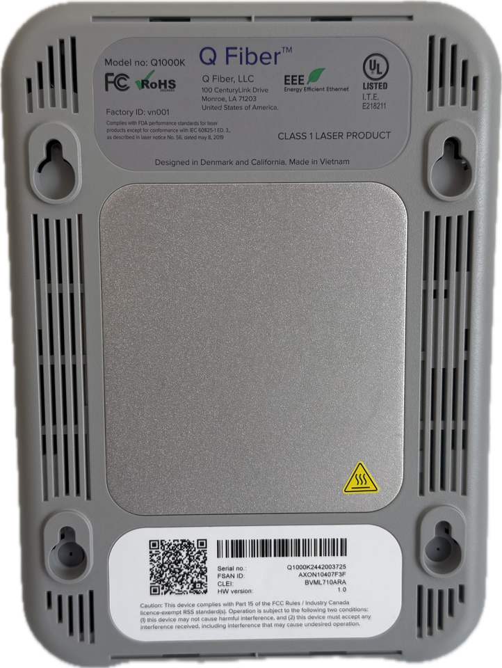 Quantum Fiber Q1000K SmartNID (New in Box/Unused) | eBay