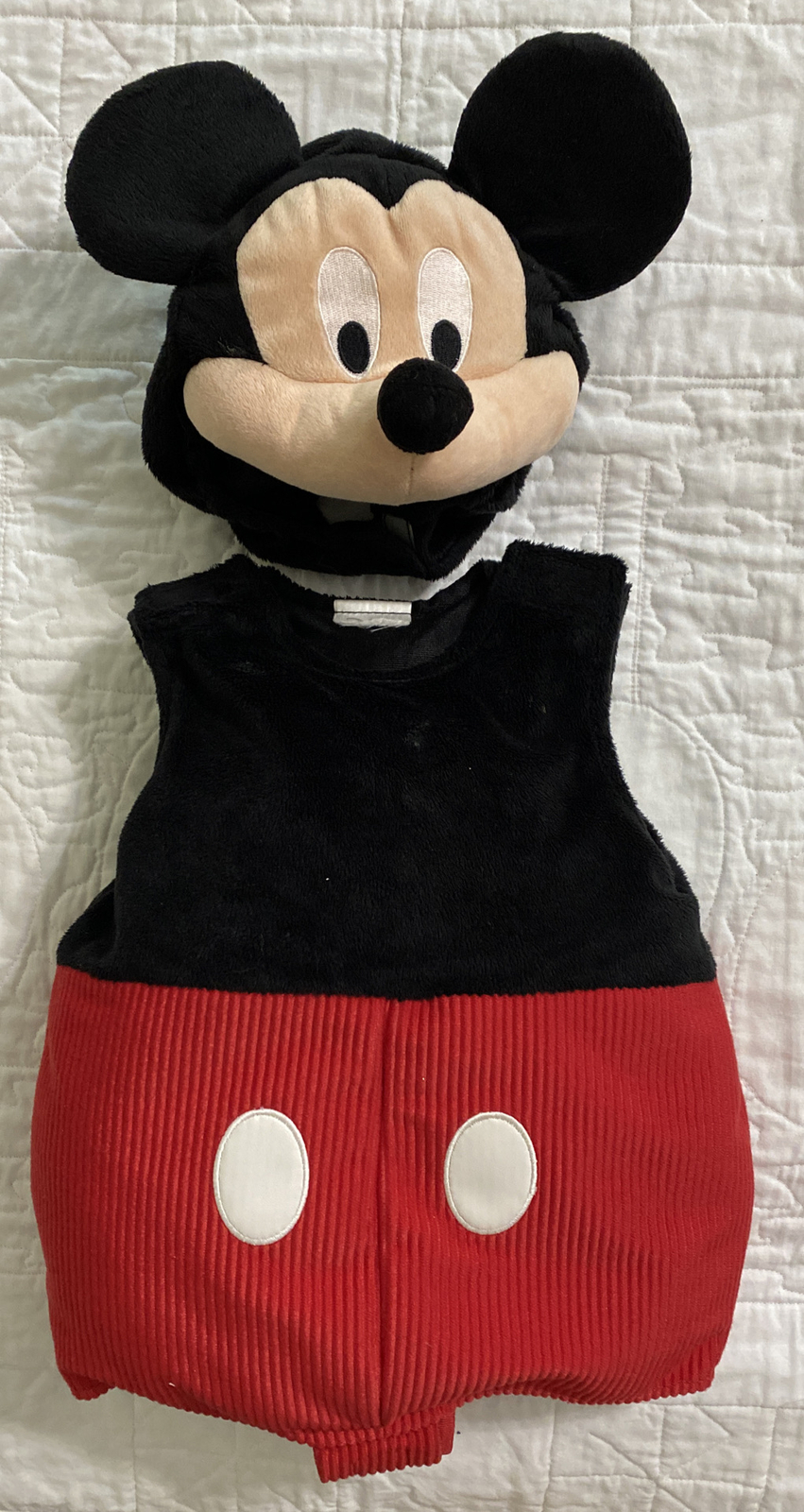 Infant Mickey Mouse Costume 0-6 Months - Gem