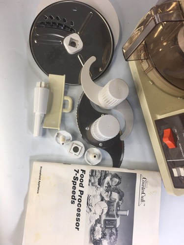 Vintage Sears Kenmore 7 Speed Counter Craft Food Processor With ...