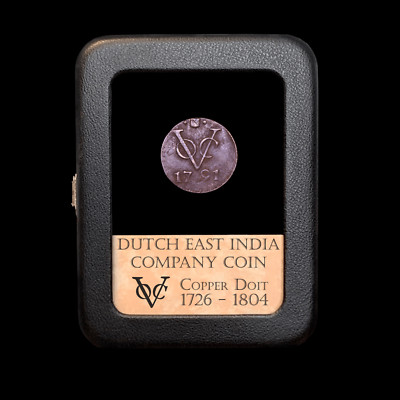 RARE Dutch East India Co. Coin - Copper Coit - With Display Case | eBay