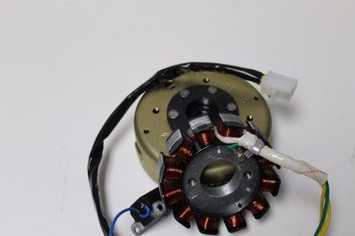 Chinese Stator And Magneto 12 pole DC 50cc/150cc 3 wire large plug 2 ...