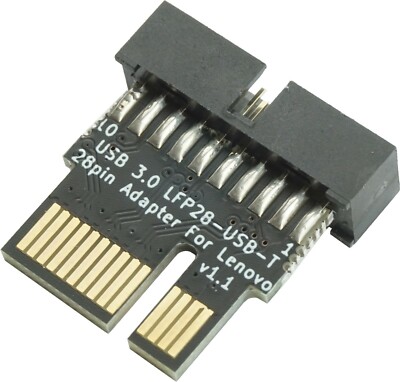 USB 3.0 Internal Header Adapter For Lenovo Motherboards S30 C30 D30 M83 ...